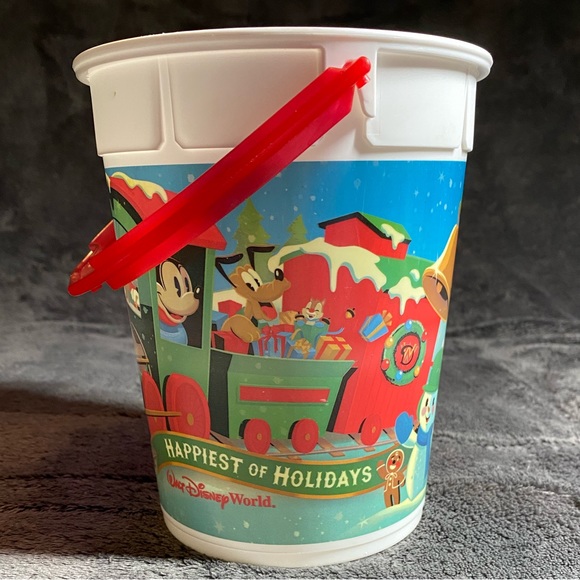 Disney | Kitchen | Disney Parks Christmas Popcorn Bucket Mickey Minnie ...